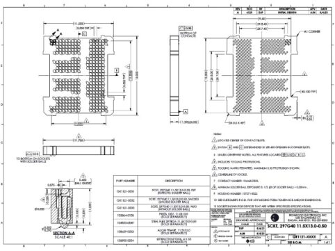 297ピン LPDDR5用 Grypperソケット – 株式会社ミライ